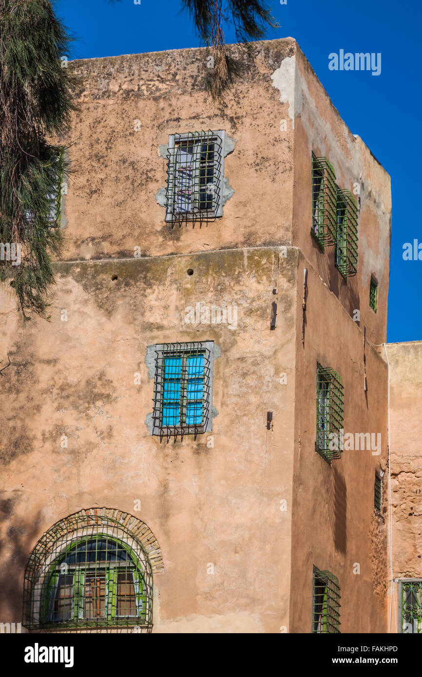 Sidi Bou Said - typical building Tunisia Stock Photo - Alamy