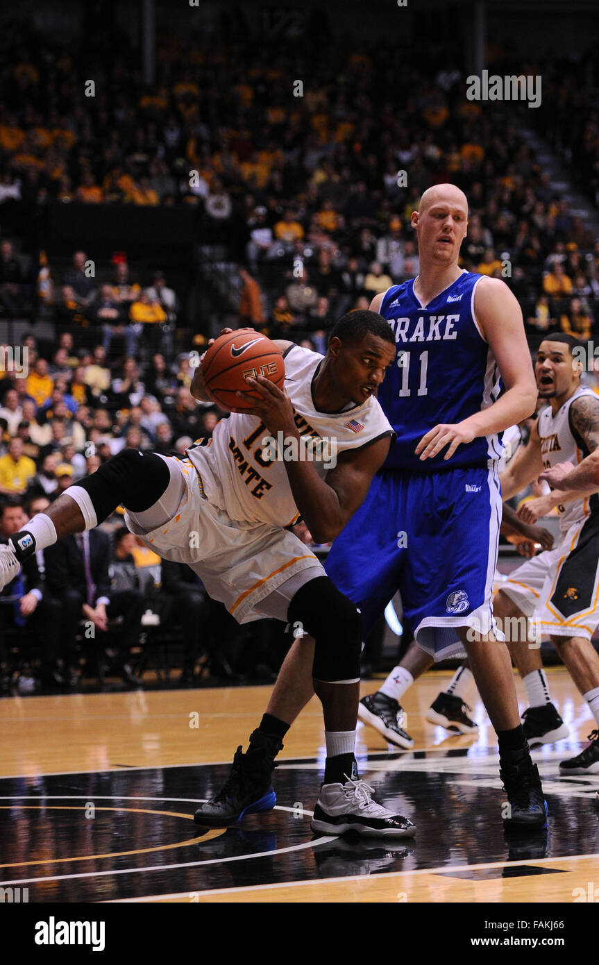 Wichita, Kansas, USA. 31st Dec, 2015. Wichita State Shockers forward ...