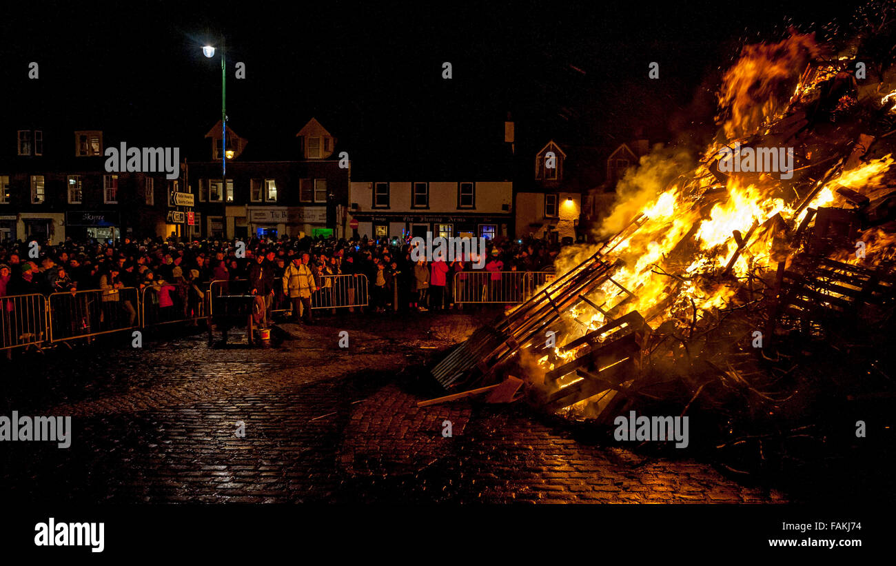 Biggar, South Lanarkshire, Scotland, UK. 31st December, 2015 ...