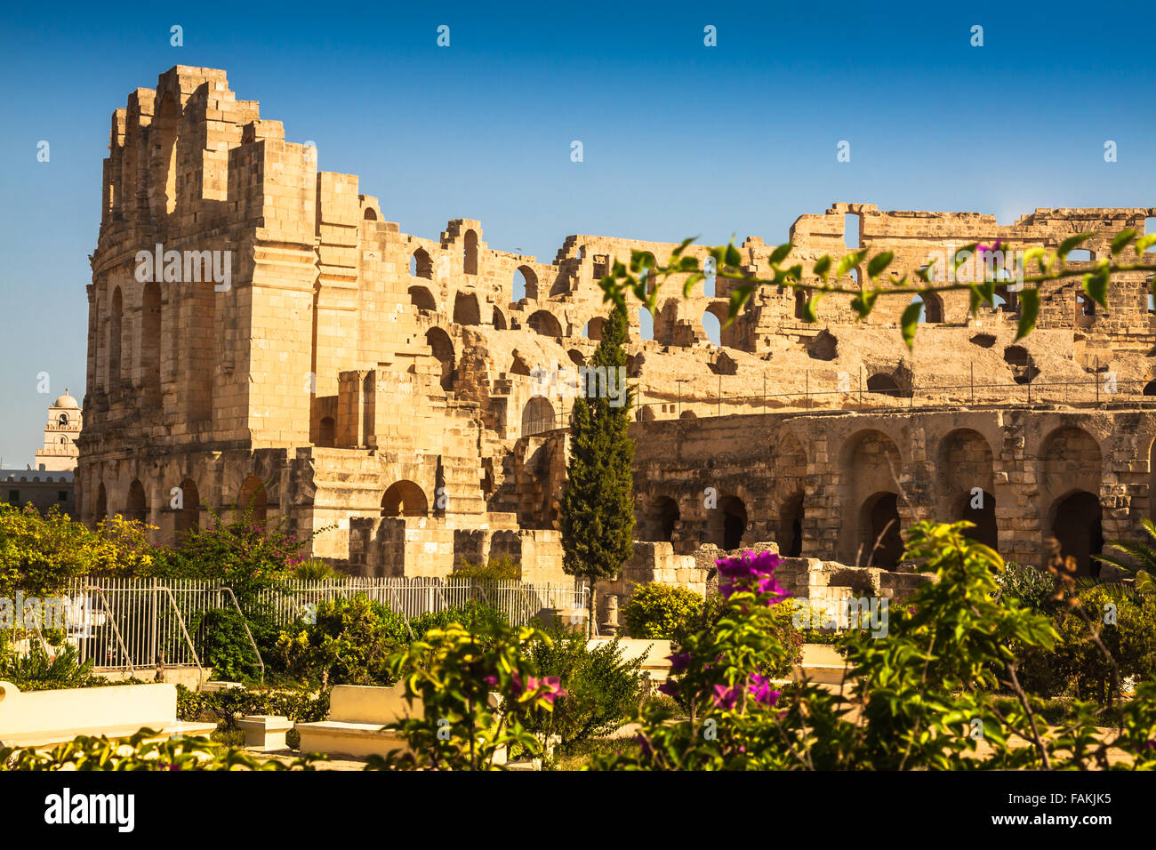 El jem thysdrus antique hi-res stock photography and images - Alamy