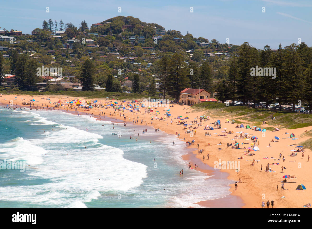 Sydney, Australia. 01st Jan, 2016. Newport Beach, one of Sydney's ...