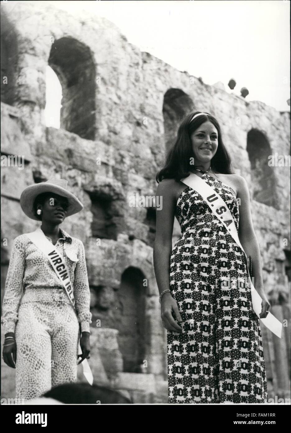 1972 - Miss Universe Beauty Pageant © Keystone Pictures USA/ZUMAPRESS ...