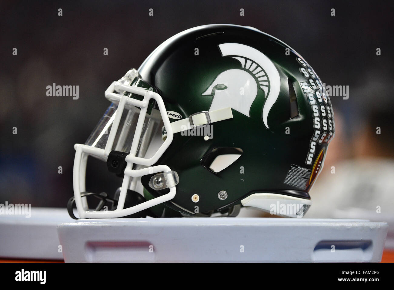 Michigan spartans helmet hi-res stock photography and images - Alamy