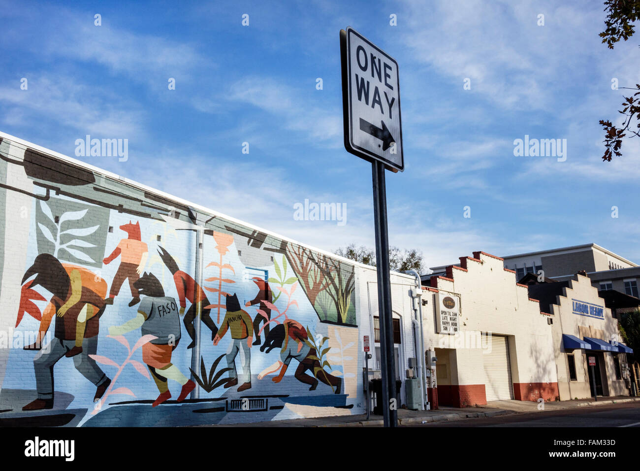 Gainesville Florida,downtown,SW 1st Street,wall mural,art artwork ...