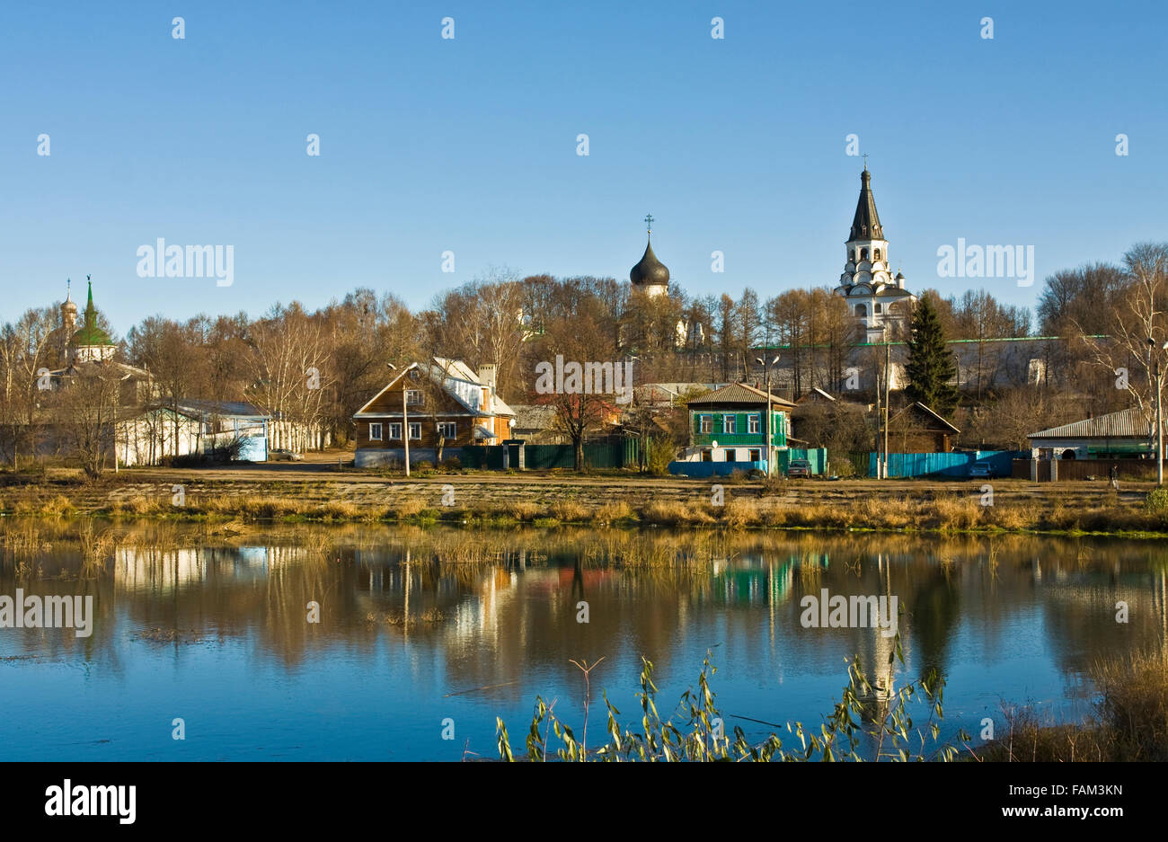 Svyato-Uspenskiy monastery in town Alexandrov in Russia Stock Photo - Alamy