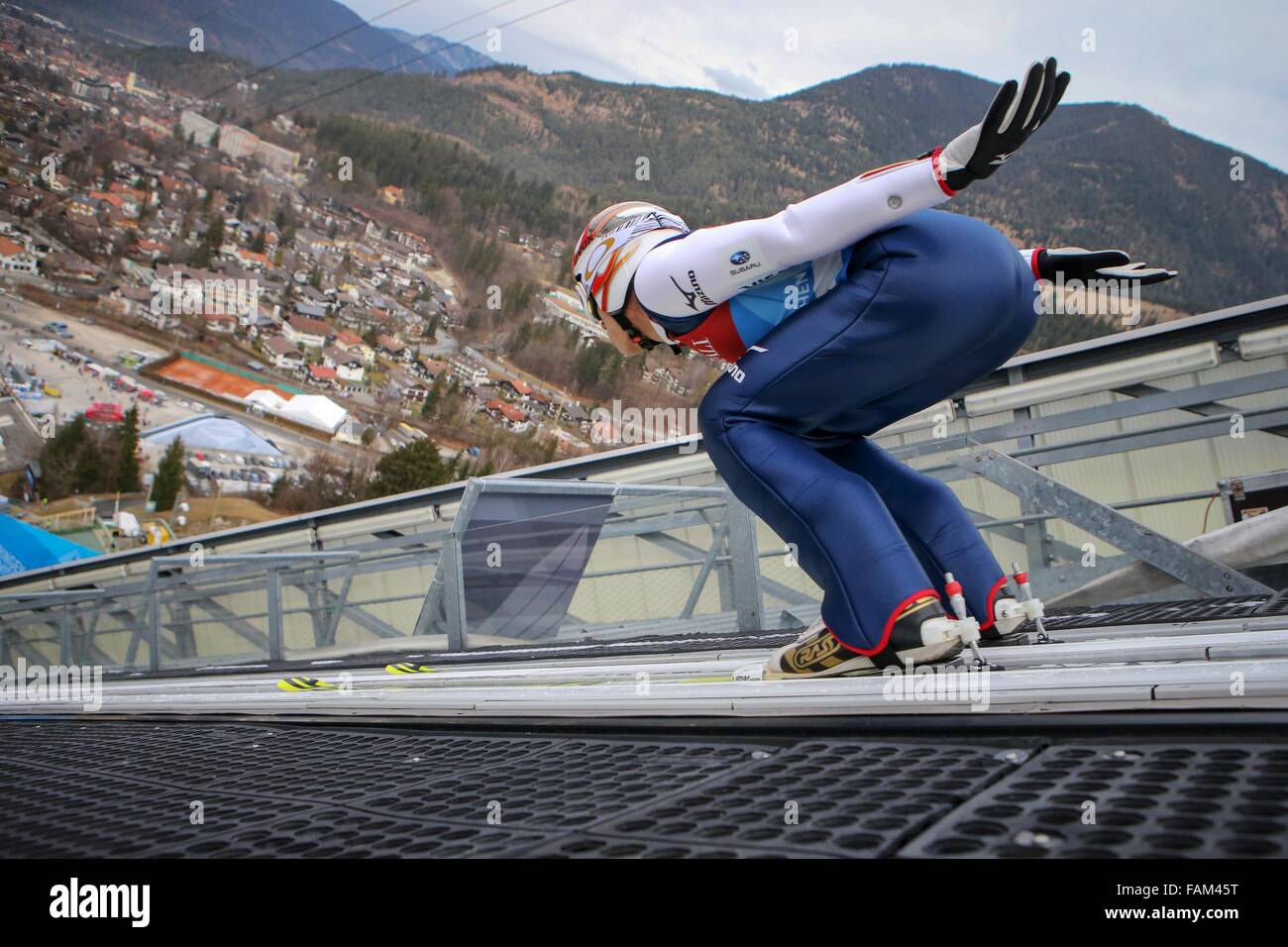 Garmisch-Partenkirchen, Germany. 31st Dec, 2015. Taku Takeuchi of Japan ...