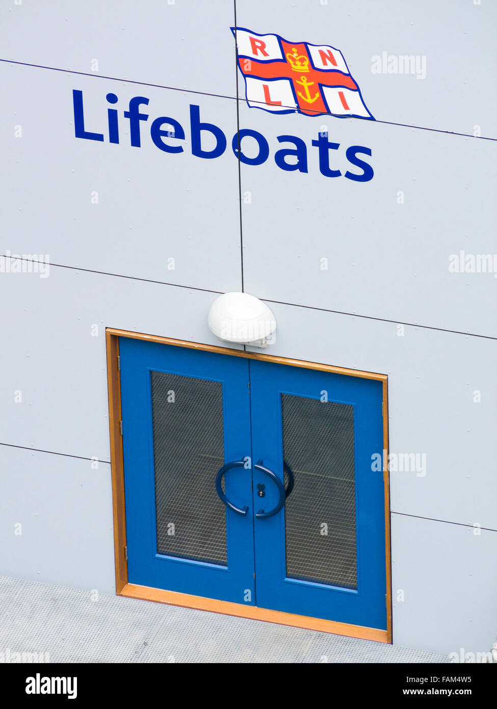 The Lizard RNLI Lifeboat Station, Kilcobben Cove, Lizard Peninsula ...