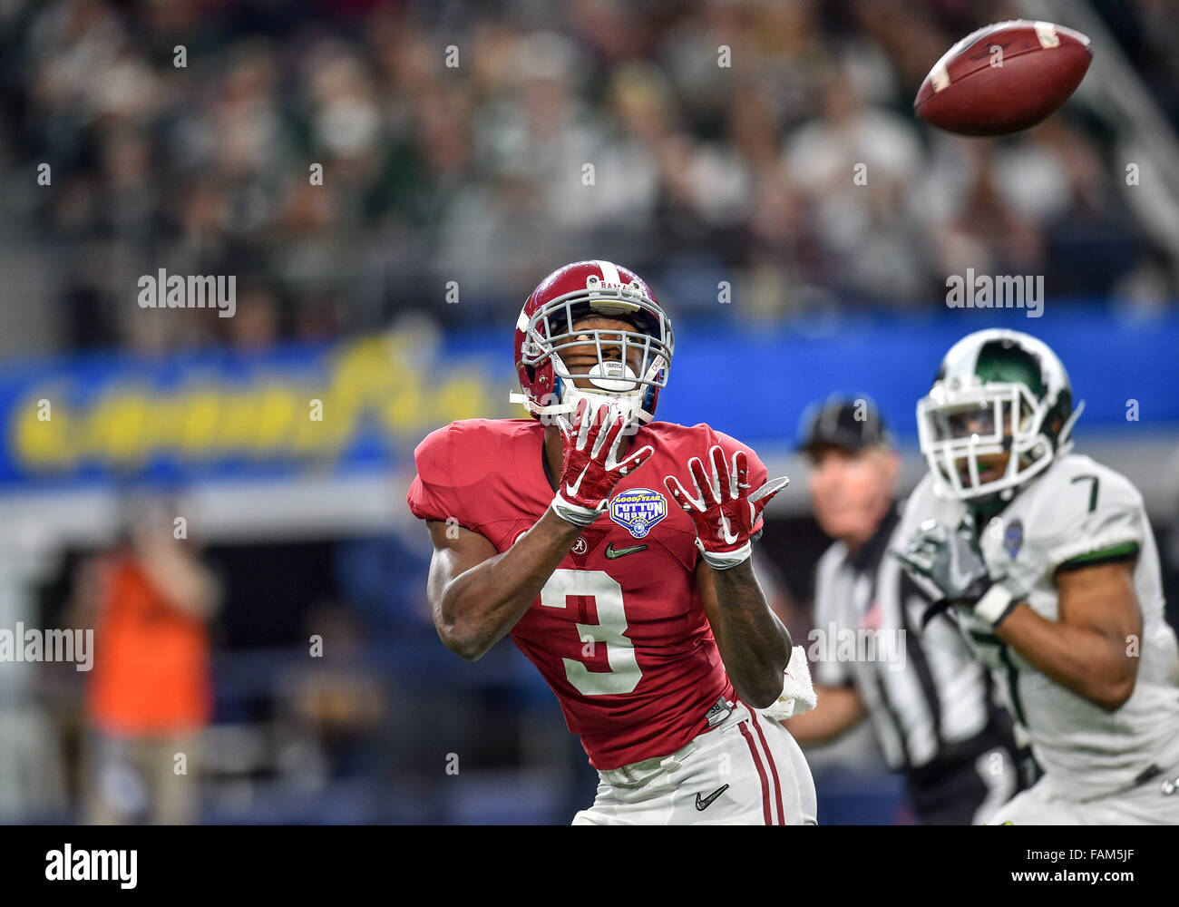 Arlington, Texas. 31st Dec, 2015. Alabama Crimson Tide wide receiver ...