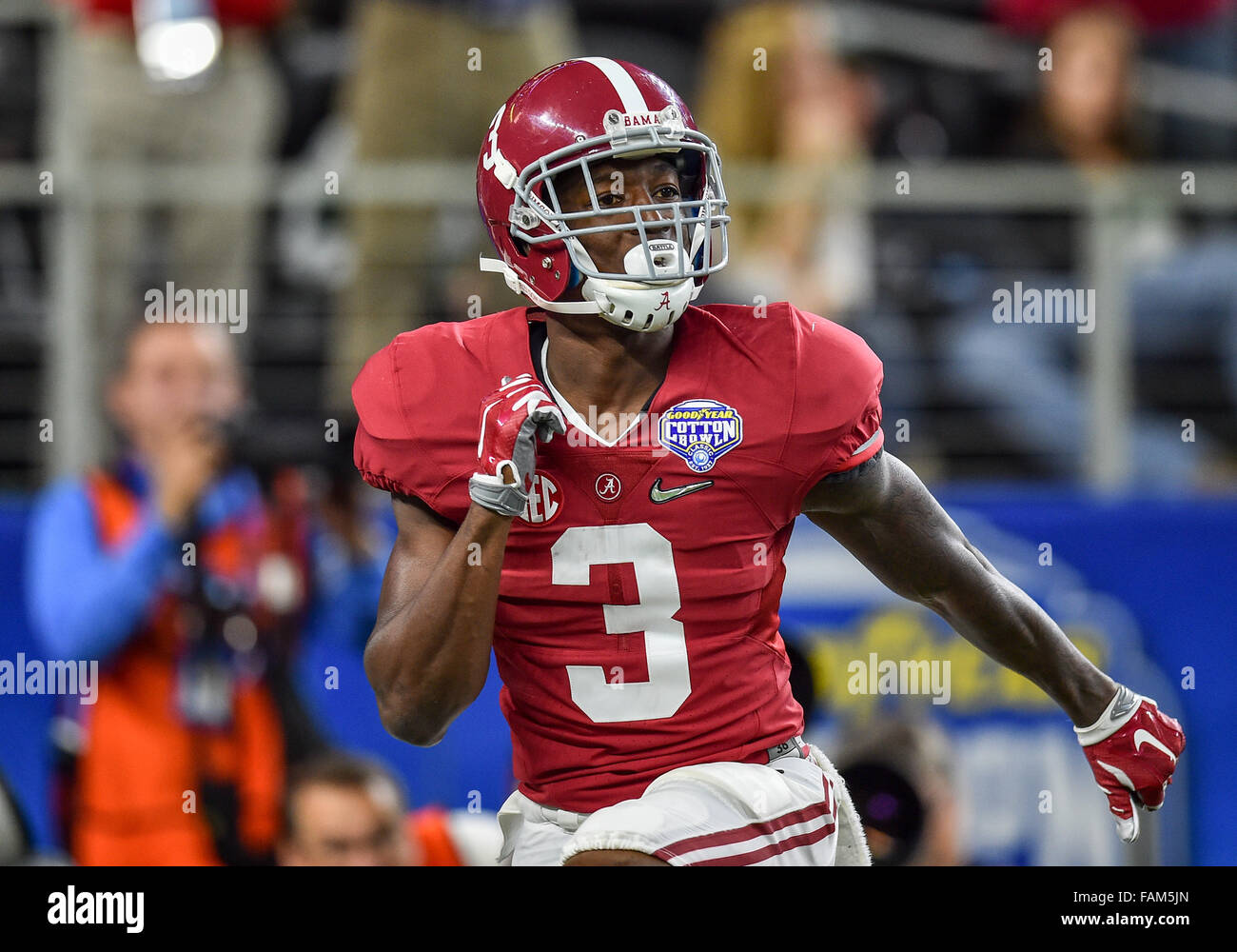 Arlington, Texas. 31st Dec, 2015. Alabama Crimson Tide wide receiver ...