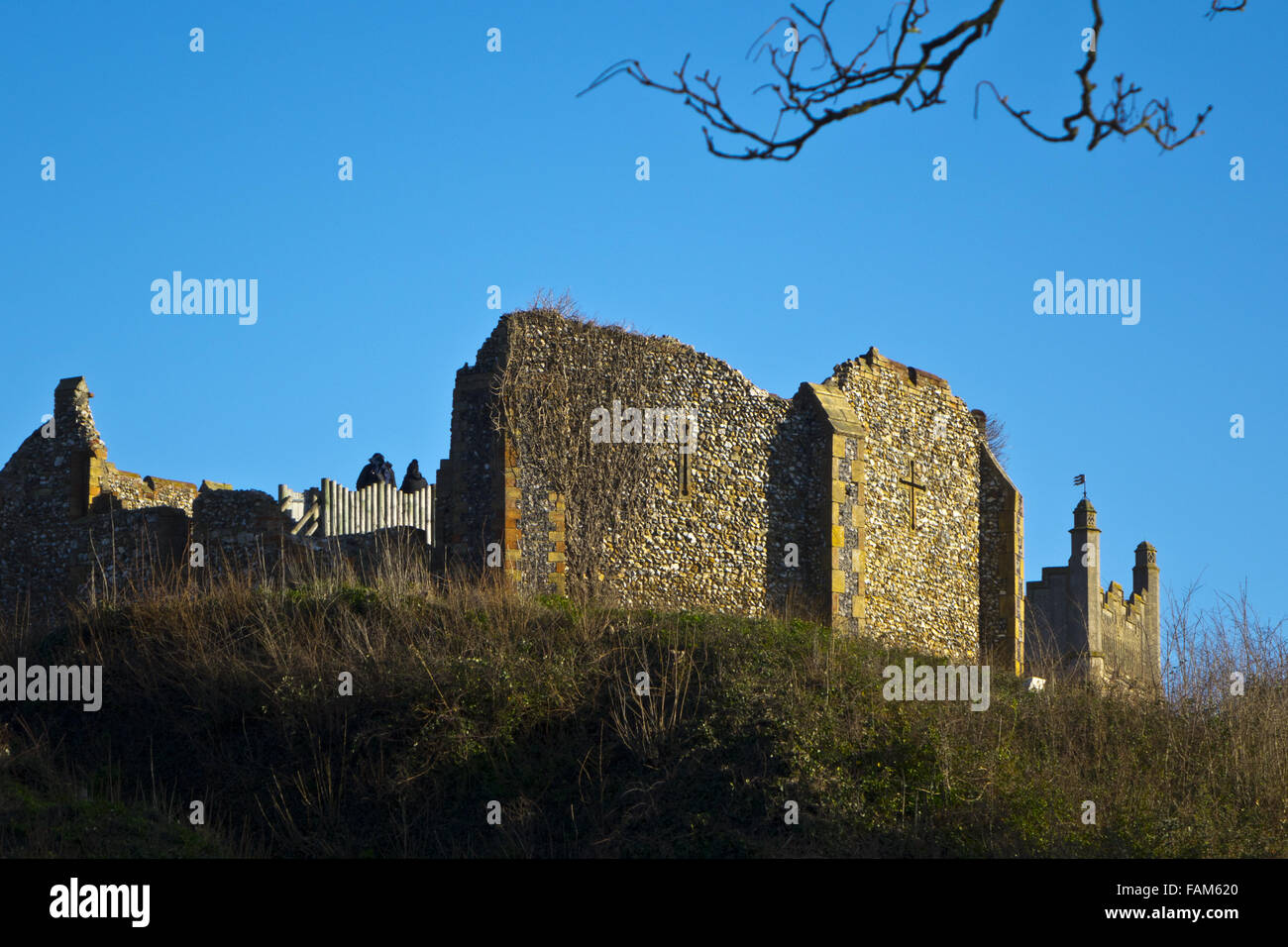 Eye castle Suffolk Stock Photo - Alamy