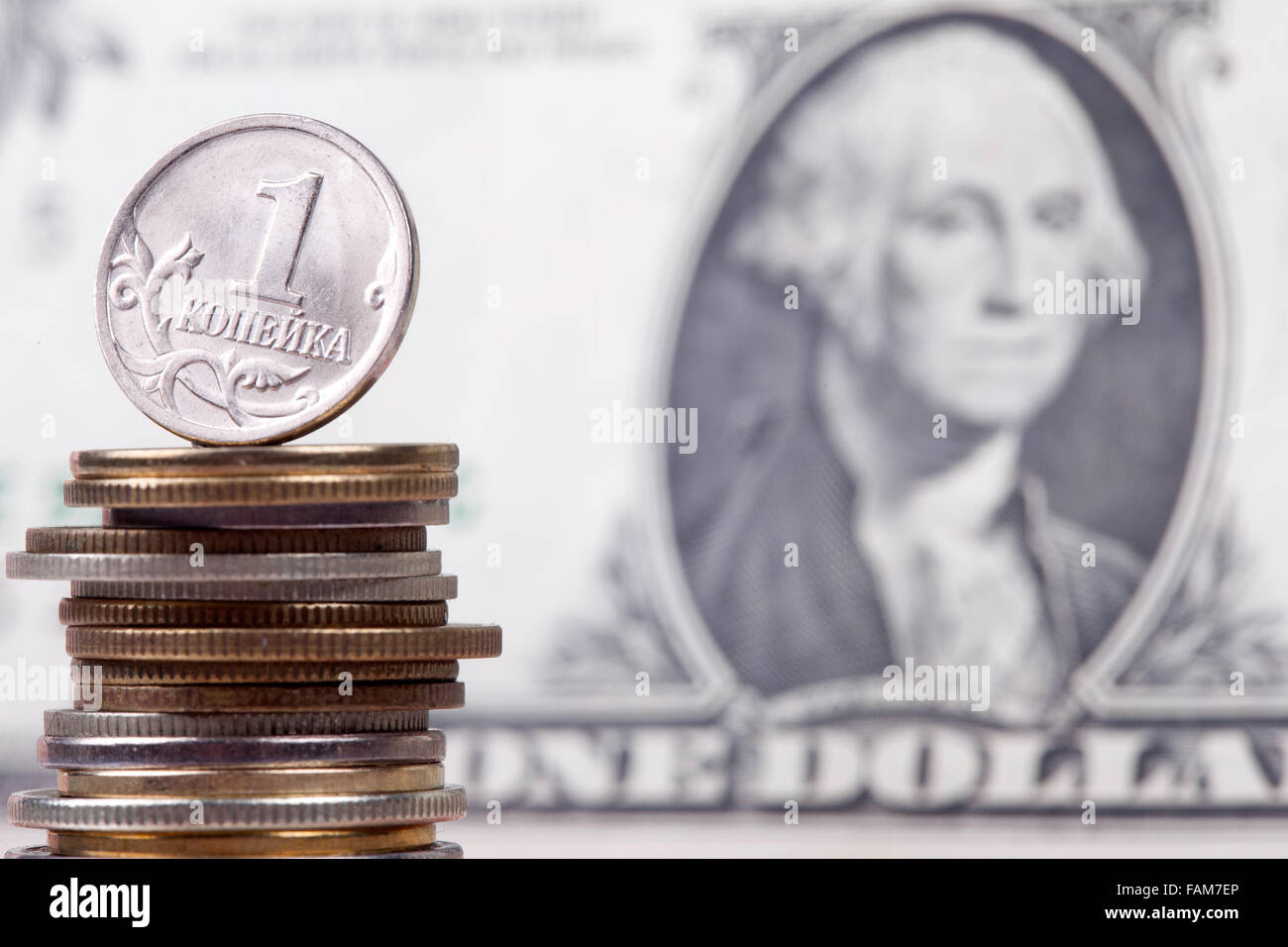 Russian small money hi-res stock photography and images - Alamy