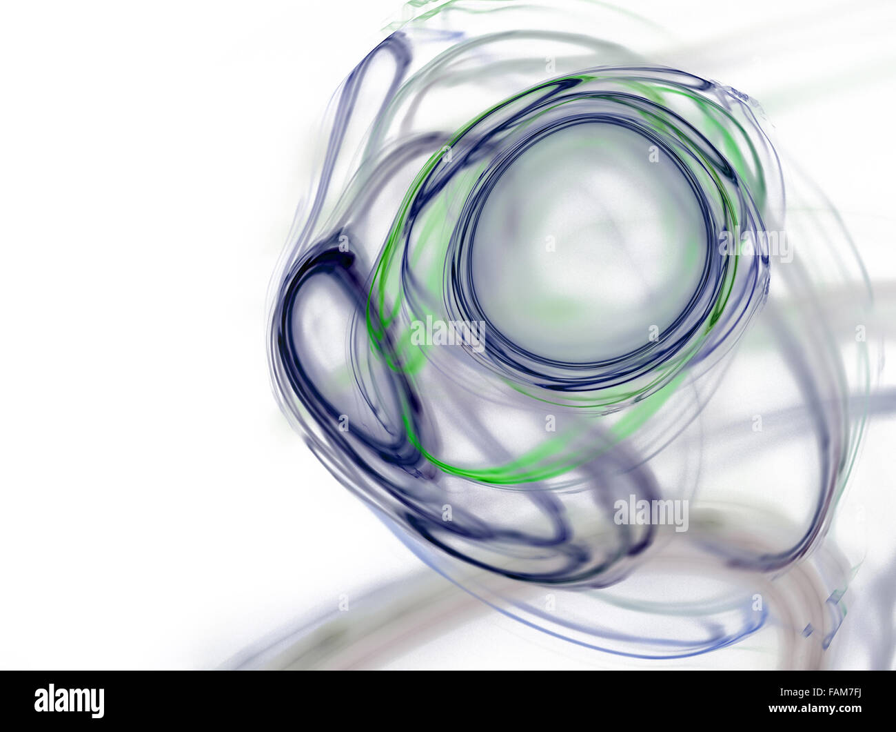 Scary Ghost fractal Stock Photo - Alamy
