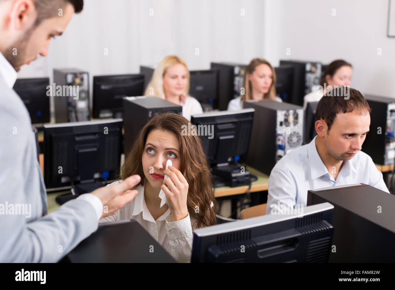 Sad and expert men hi-res stock photography and images - Alamy