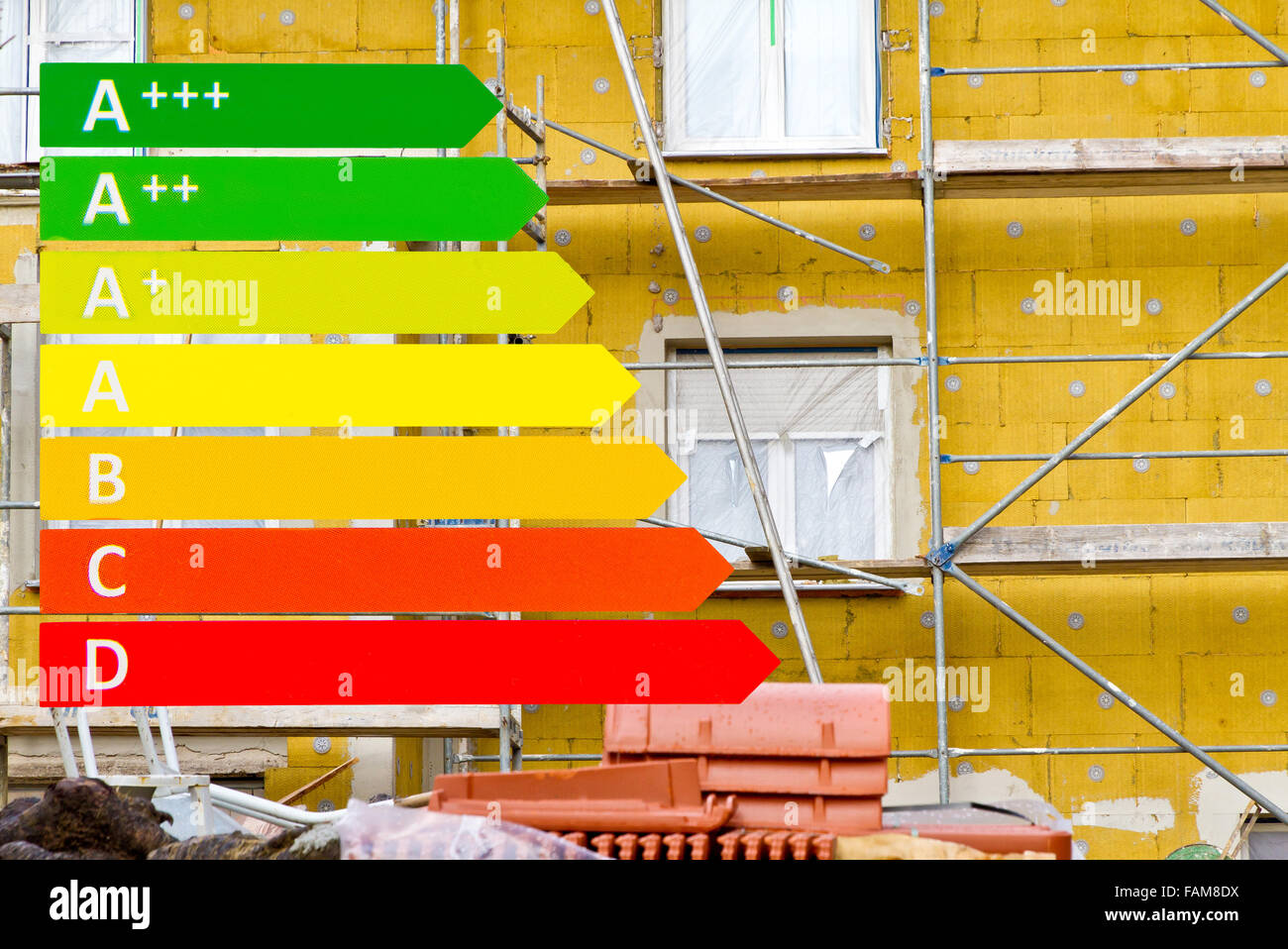 House insulation facade hi-res stock photography and images - Alamy
