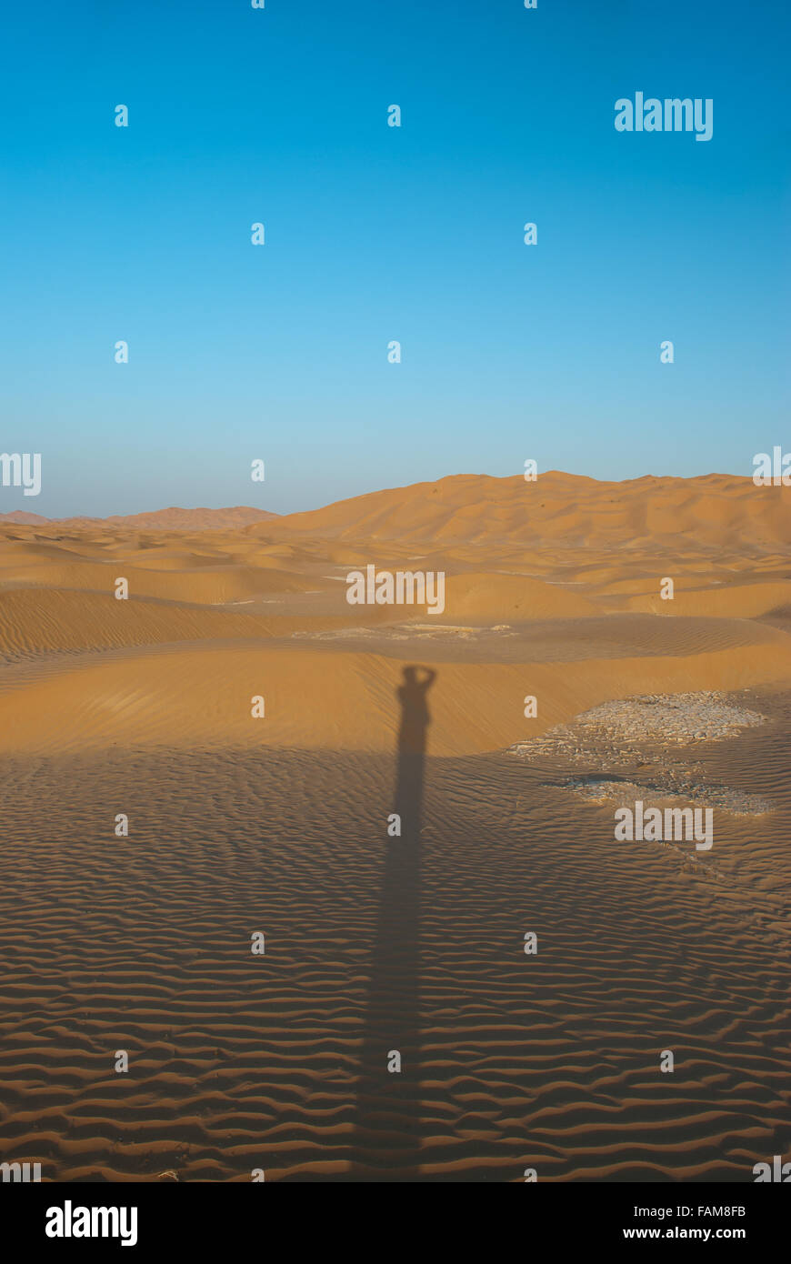 Sand dunes oman desert Stock Photo - Alamy