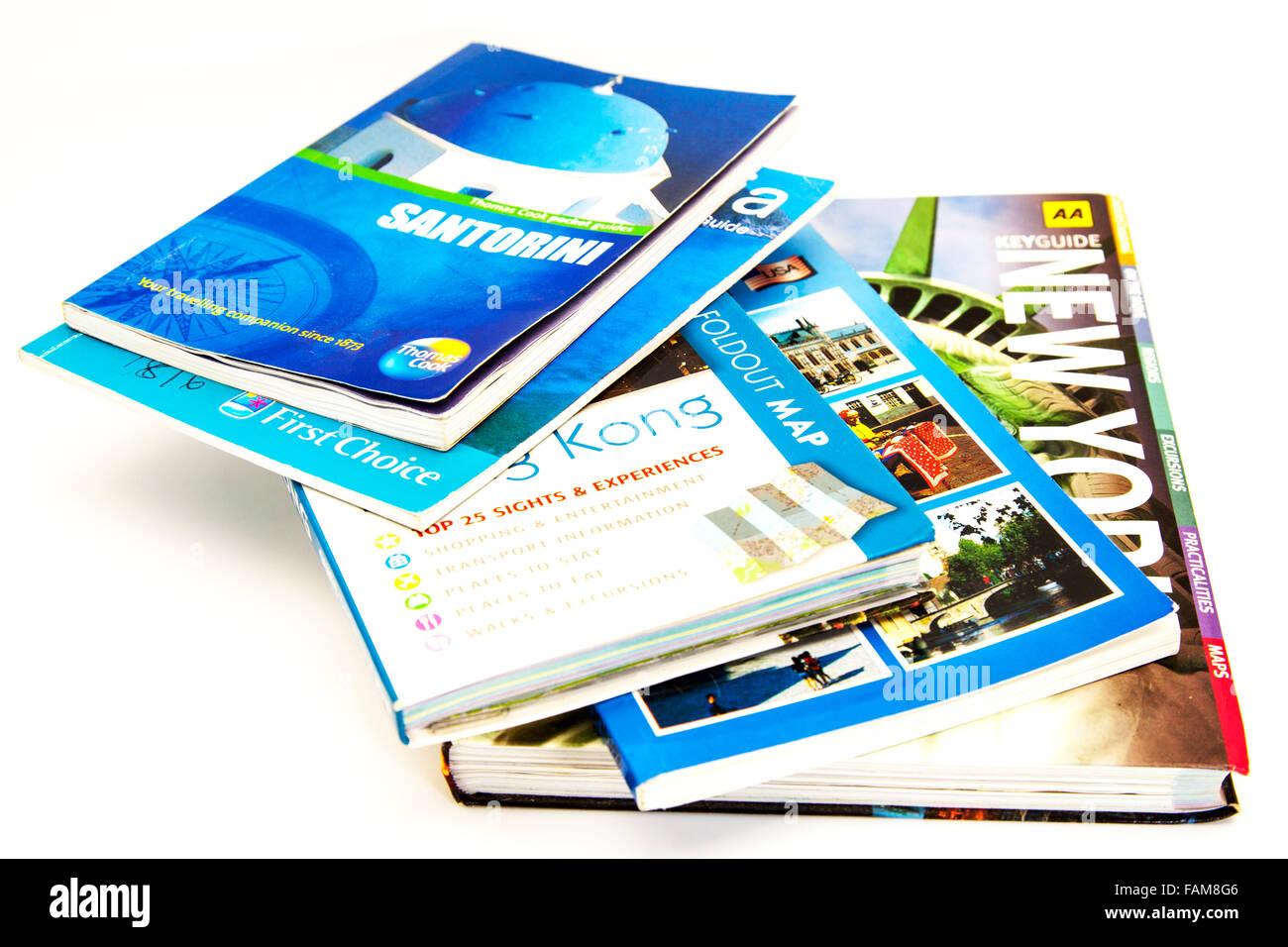 Holiday books visitor guides guide holidays Cutout cut out white ...