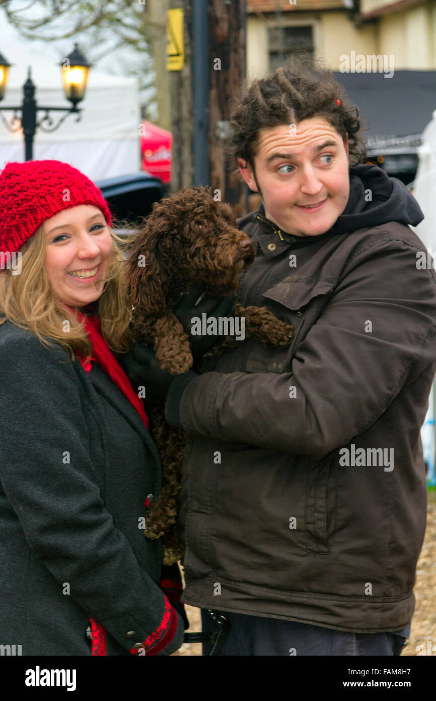 Cockapoo side view hi-res stock photography and images - Alamy