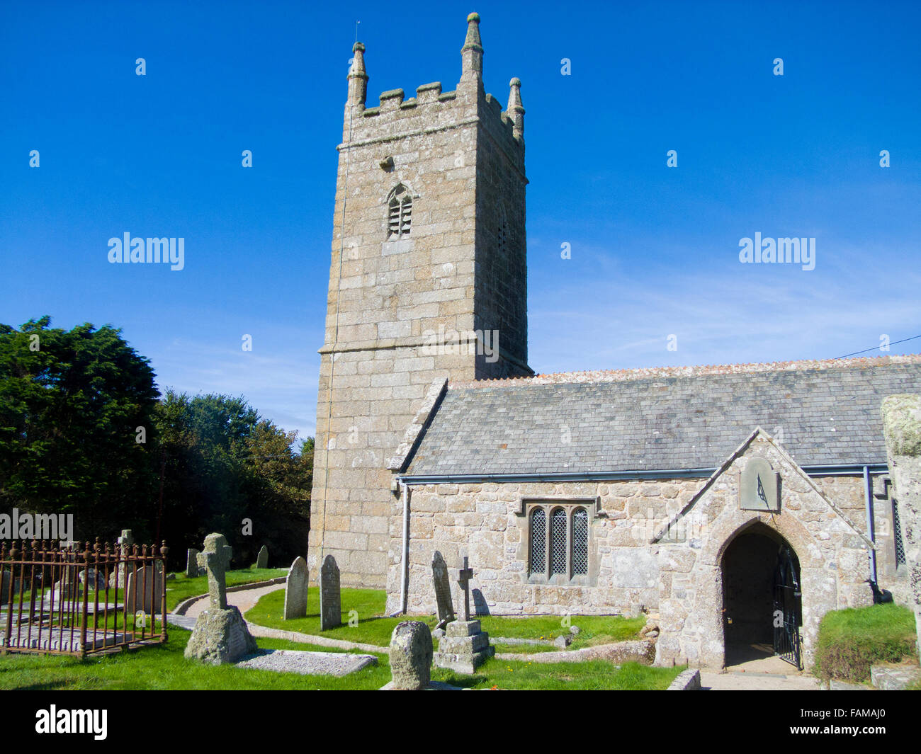 St levan church cornwall hi-res stock photography and images - Alamy