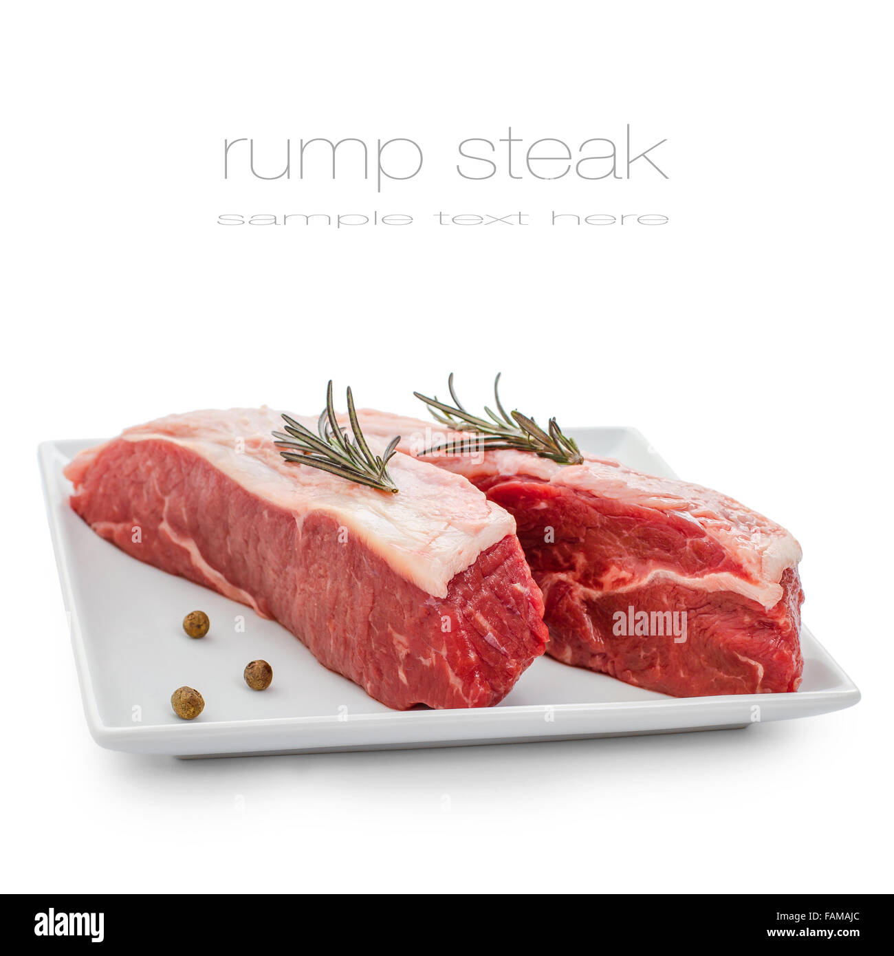 Rump steak hi-res stock photography and images - Alamy