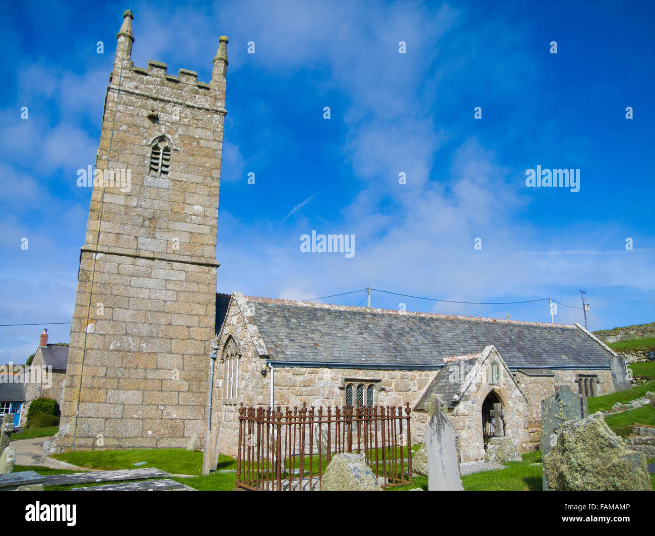 St levan church cornwall hi-res stock photography and images - Alamy