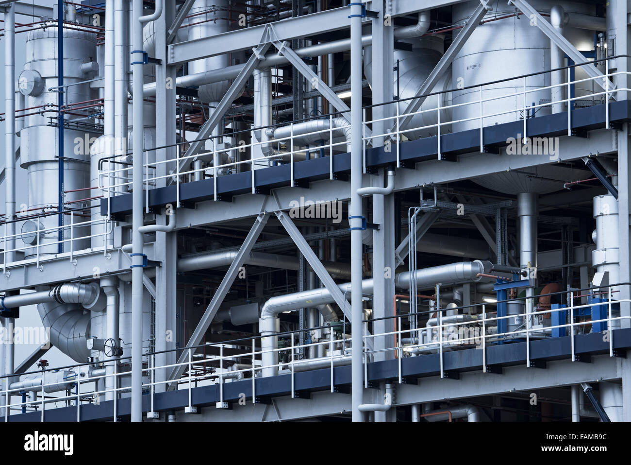Chemical industry installation Stock Photo - Alamy