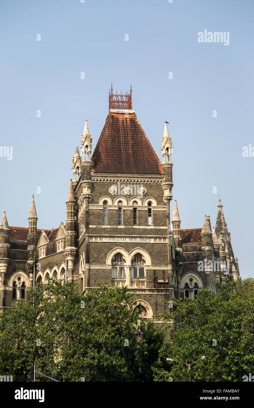 Oriental buildings in Mumbai, India Stock Photo - Alamy