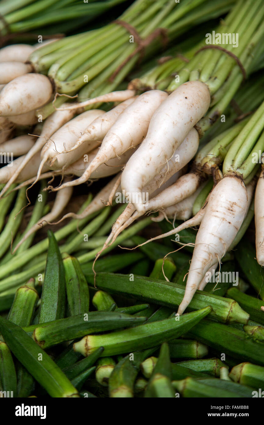 Vegetable on the market in Mumbai, India Stock Photo - Alamy