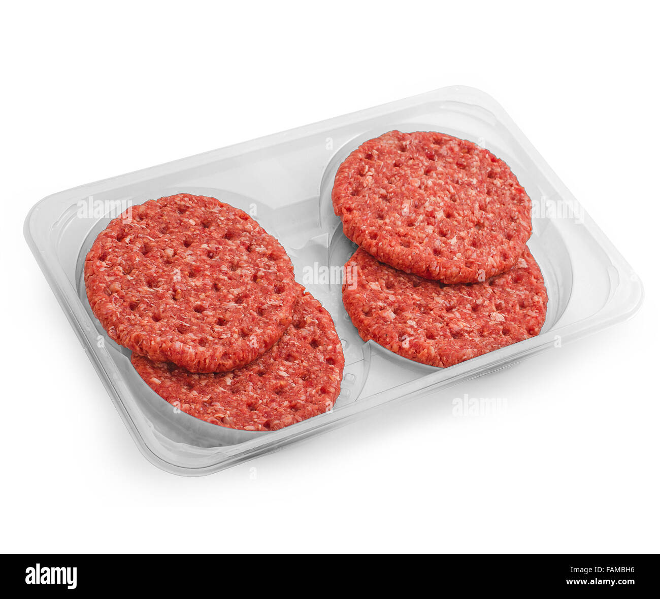 Fresh beef burger in Cut Out Stock Images & Pictures - Alamy