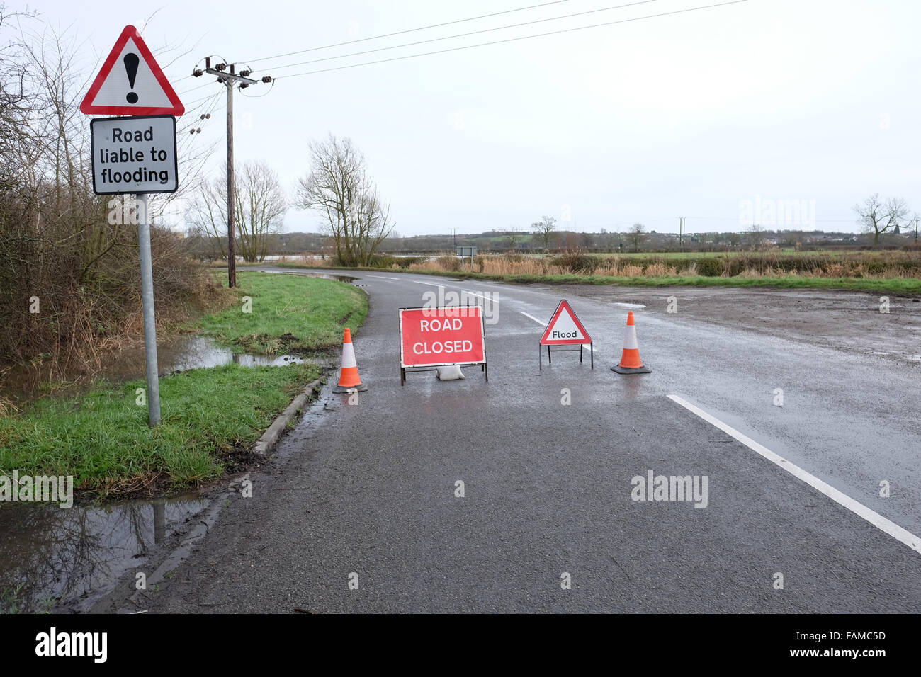 Heavy rain over the past couple of days has led the river soar to flood ...