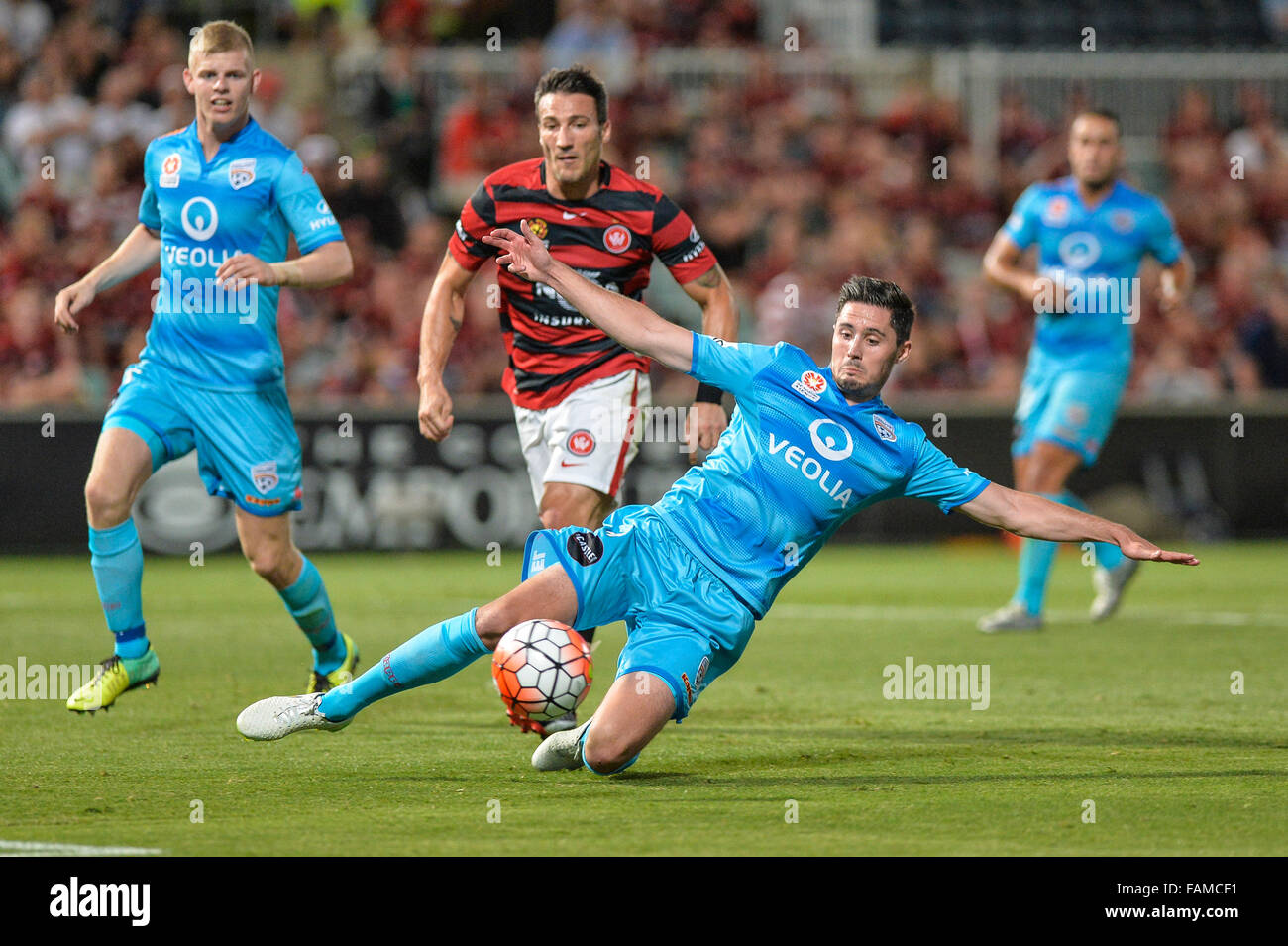 Pirtek Stadium, Sydney, Australia. 01st Jan, 2016. Hyundai A-League ...