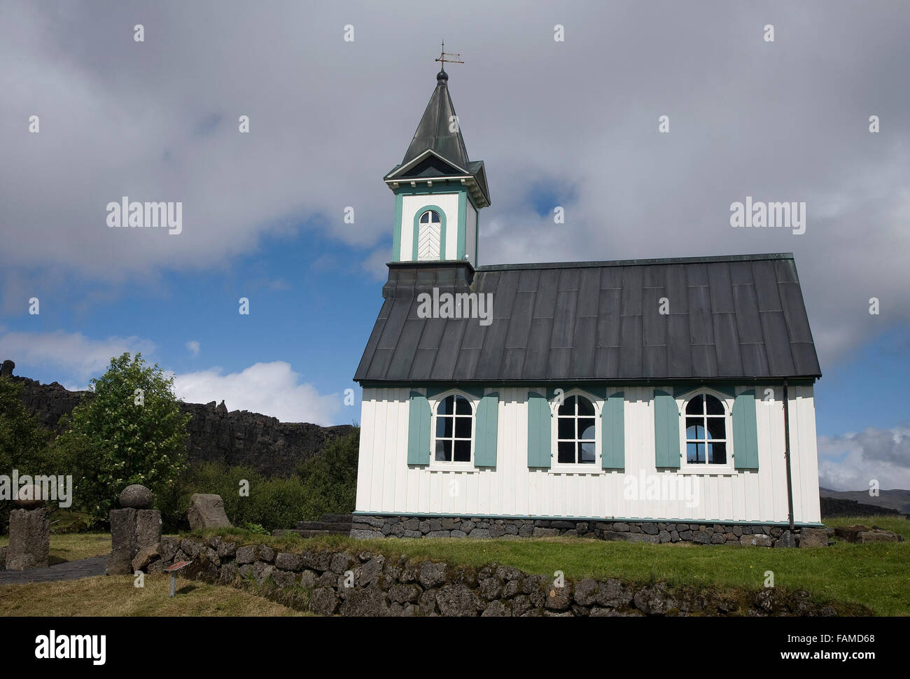 Thingvallakirkja hi-res stock photography and images - Alamy