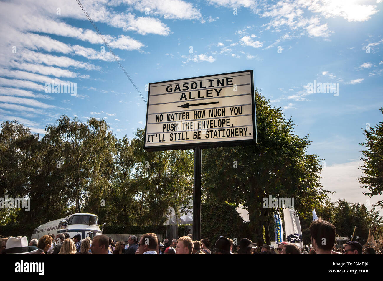 Gasoline alley hi-res stock photography and images - Alamy