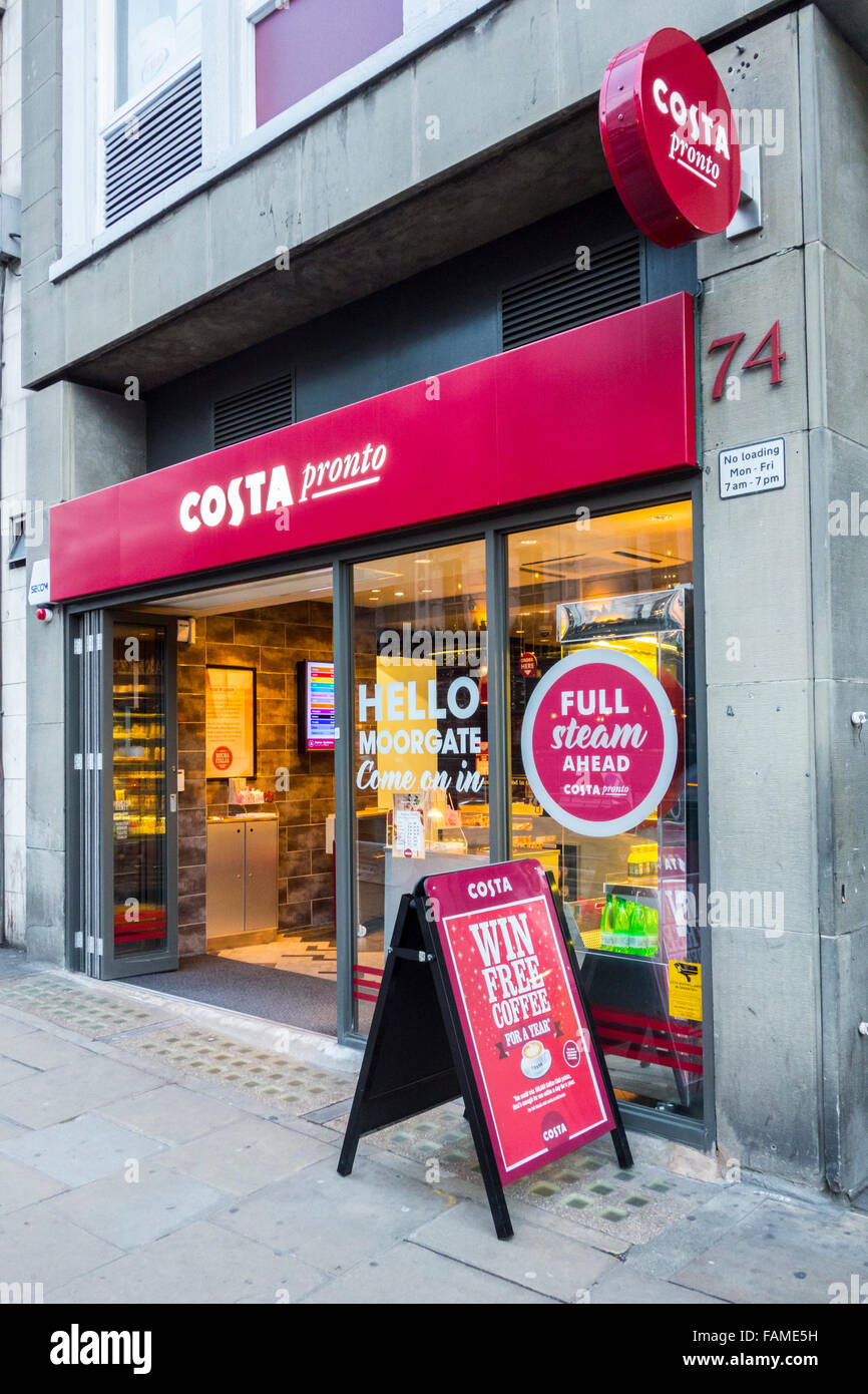 Sign outside costa coffee shop hi-res stock photography and images - Alamy