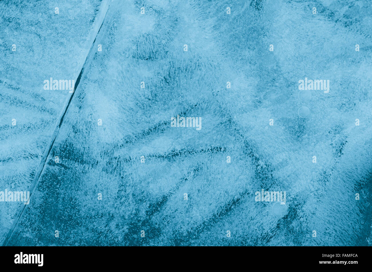 closeup to blue ice background texture Stock Photo - Alamy