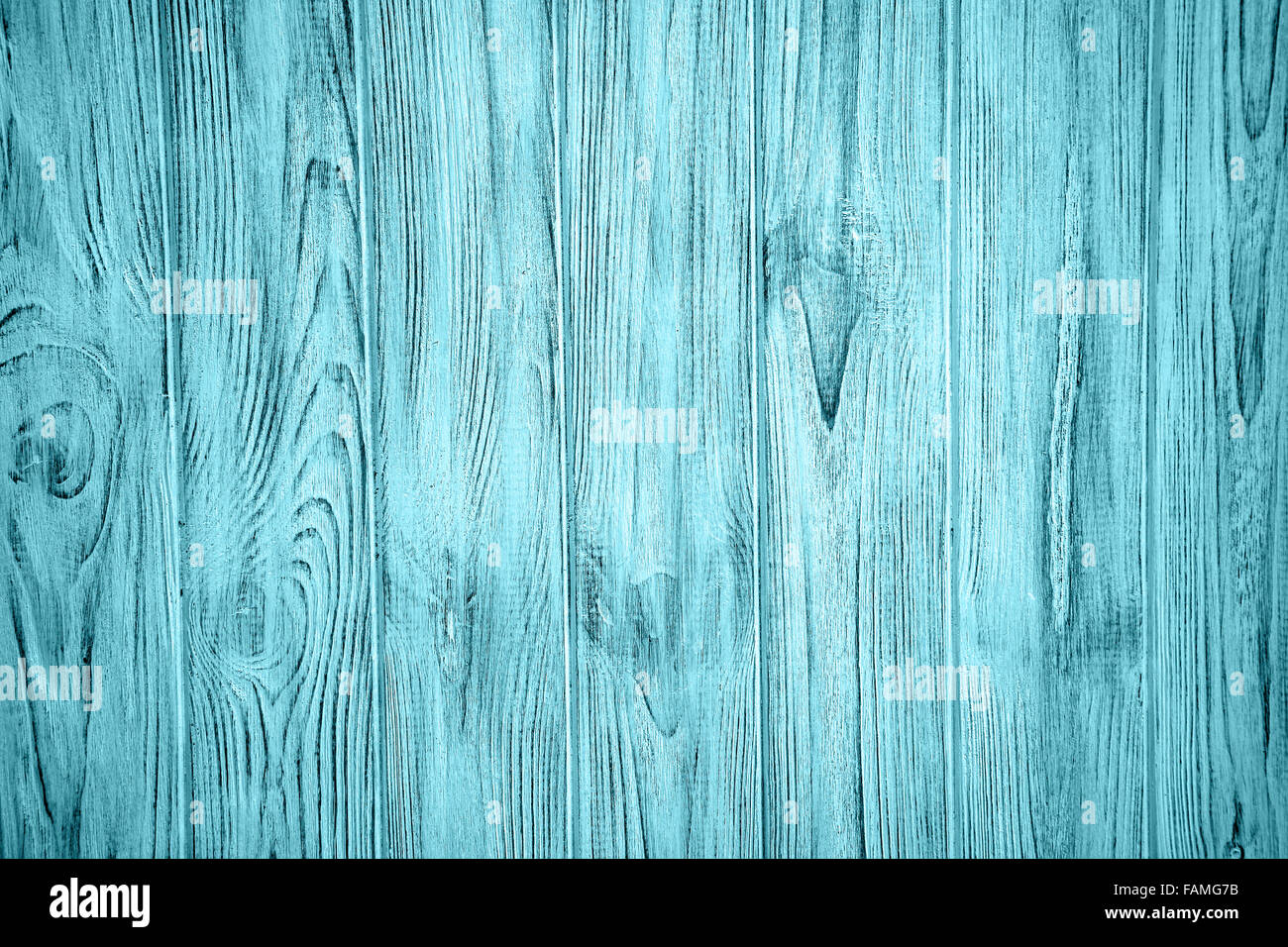 Old light blue vintage wooden old planks background Stock Photo - Alamy