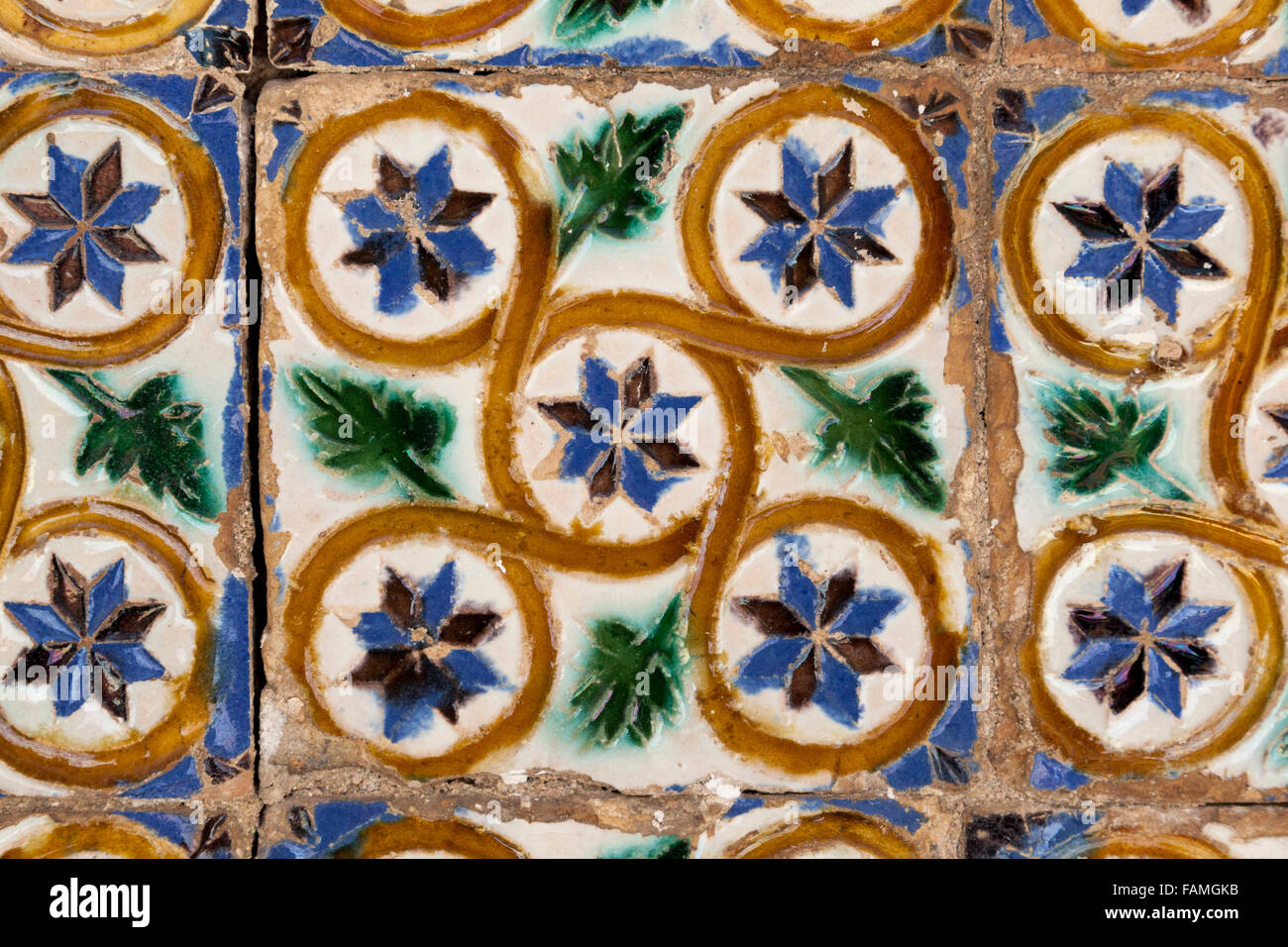 Azulejo tiles tile seville hi-res stock photography and images - Alamy