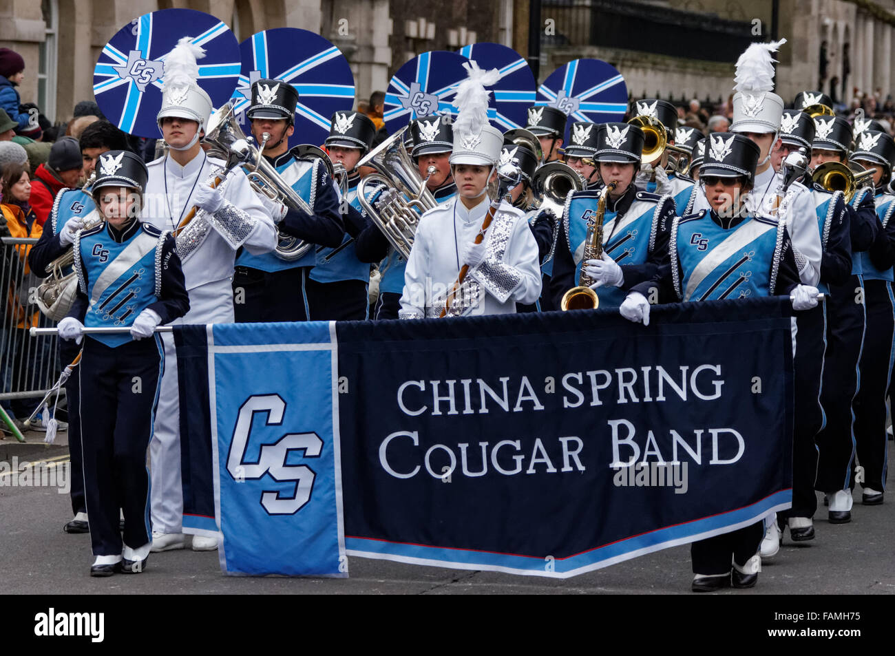 China spring high school marching band hi-res stock photography and ...
