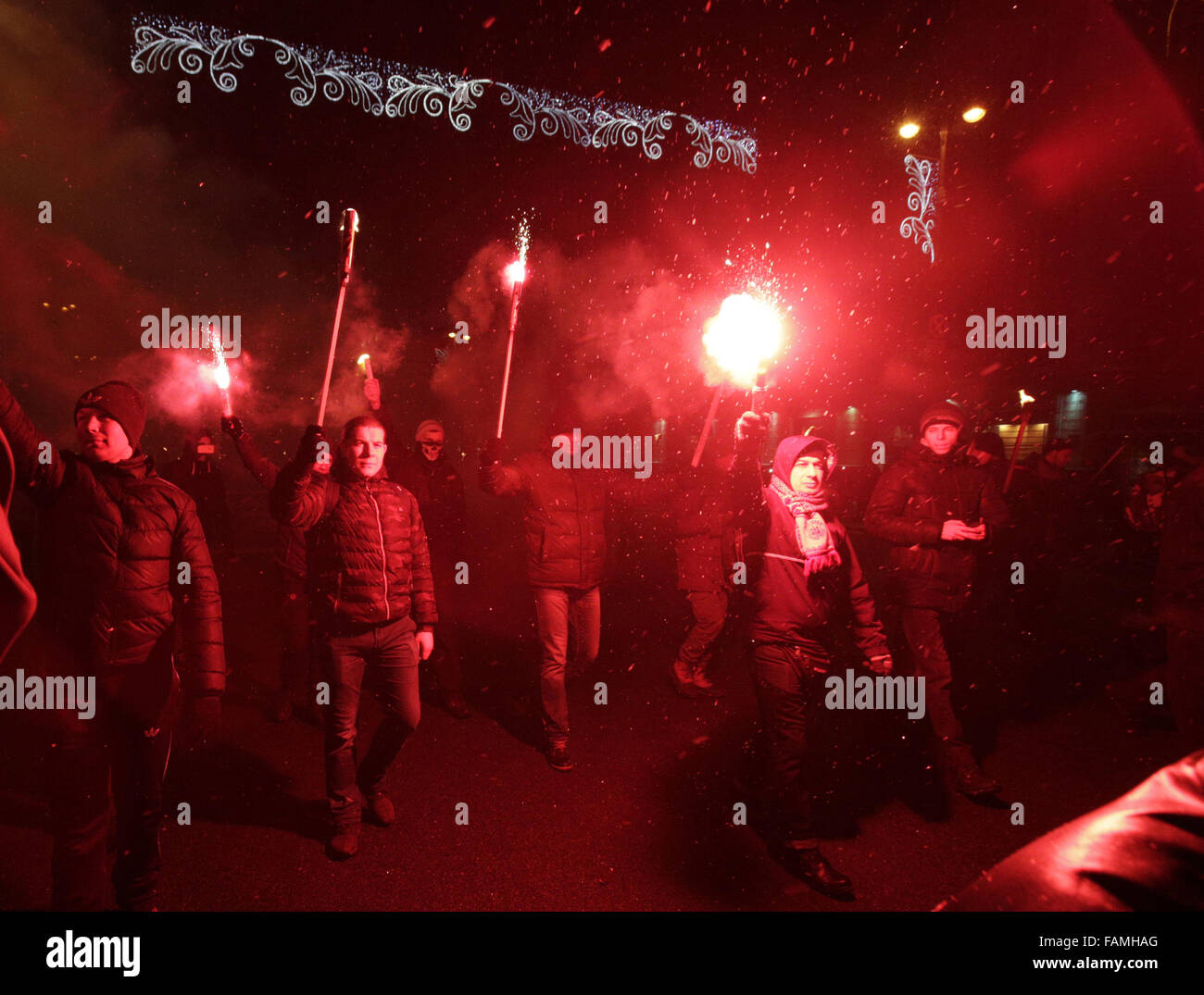 Kiev, Ukraine. 4th Dec, 2015. The 107th anniversary of Stepan Bandera ...