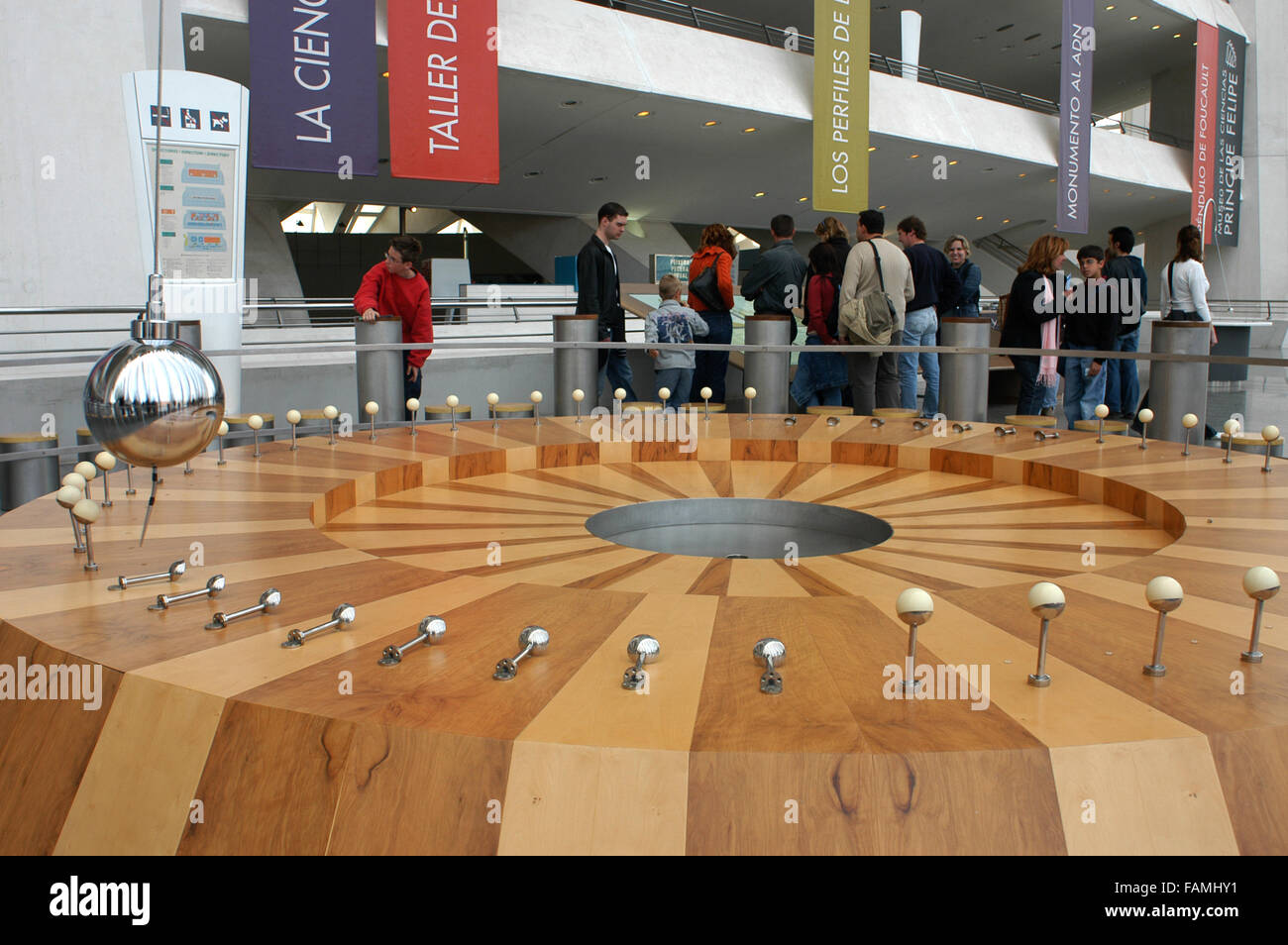 Foucault Pendulum, City of Arts and Science, Calatrava, architecture ...
