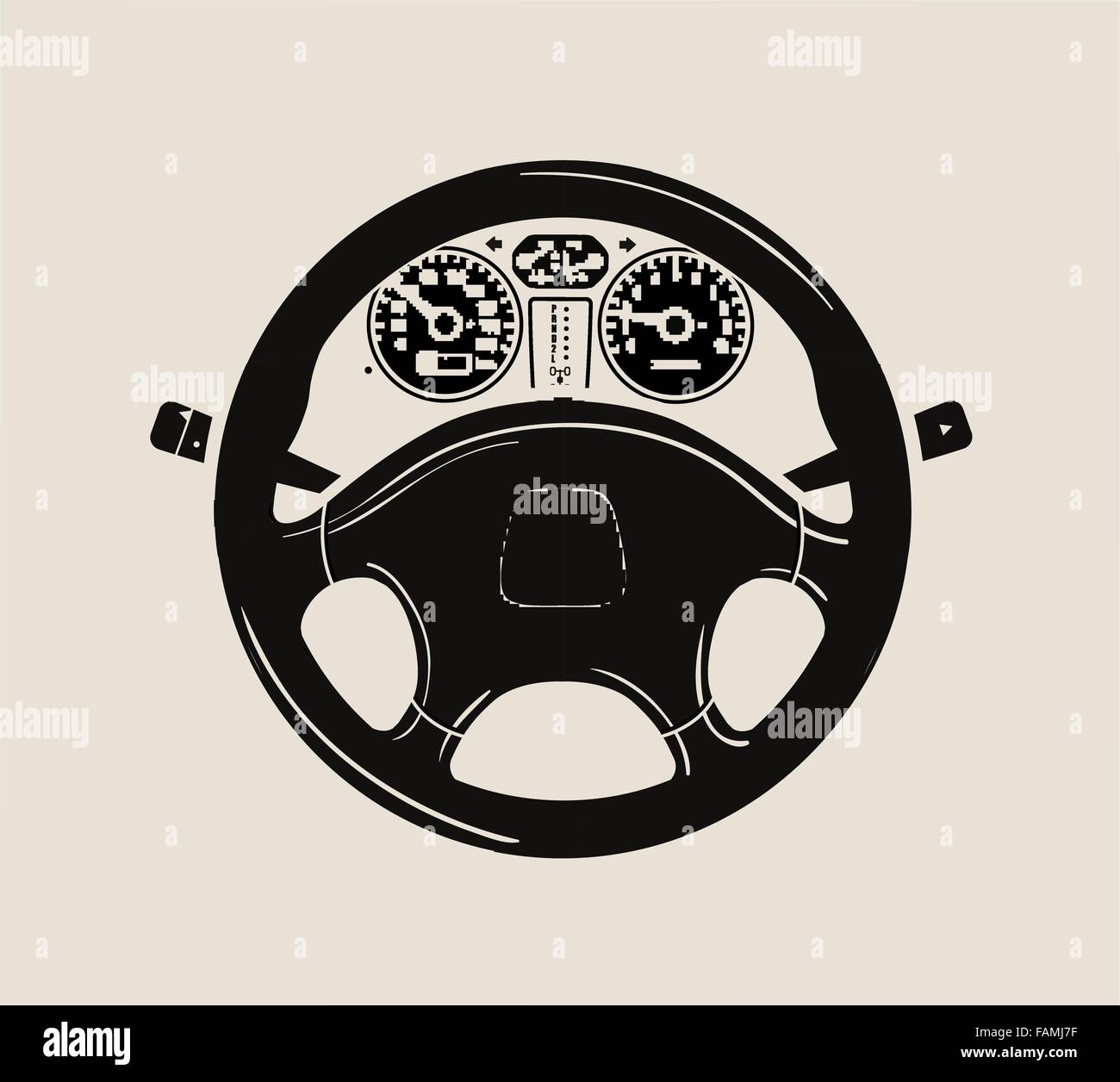 School bus steering wheel hi-res stock photography and images - Alamy