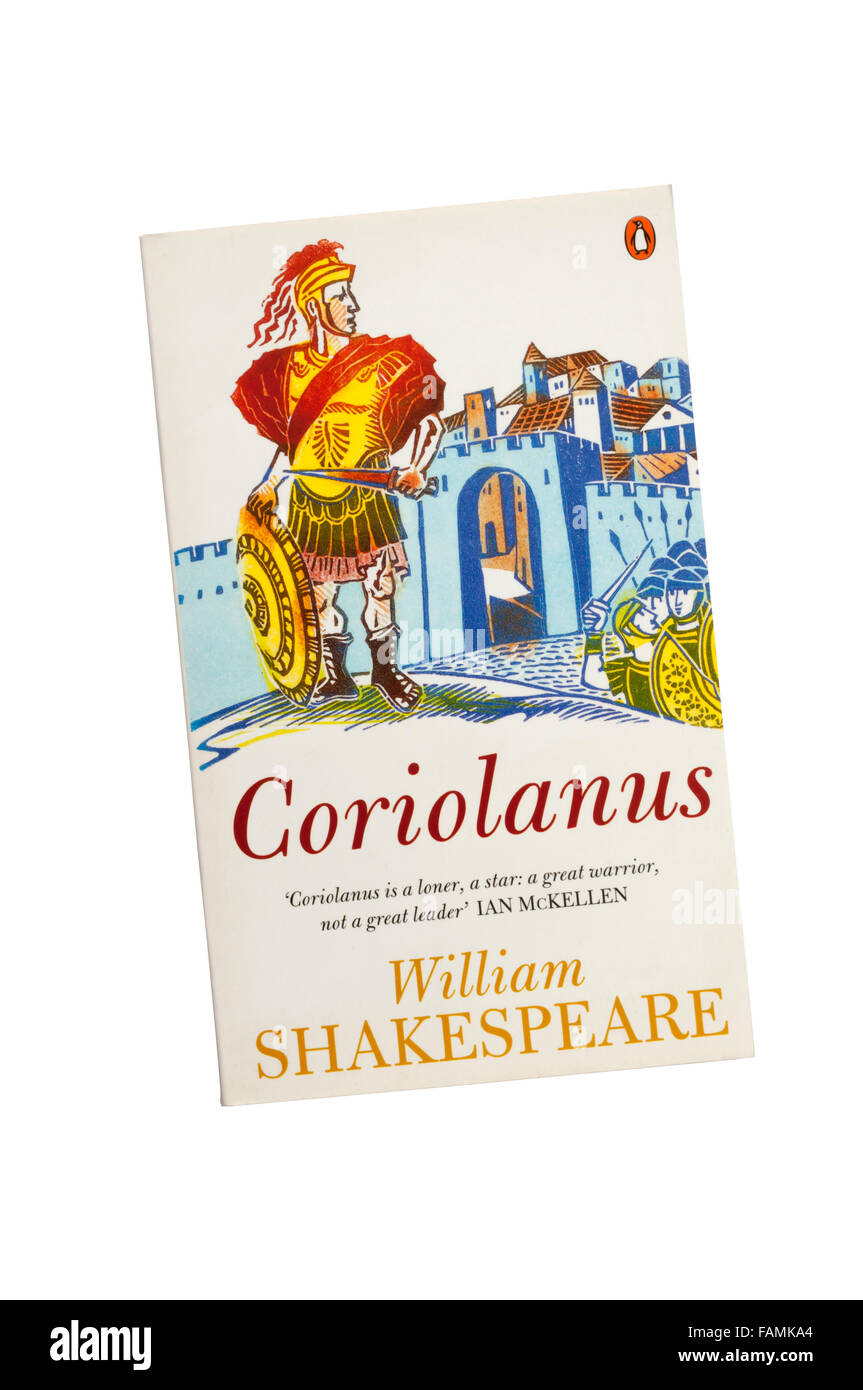 The Penguin edition of Coriolanus by William Shakespeare Stock Photo ...