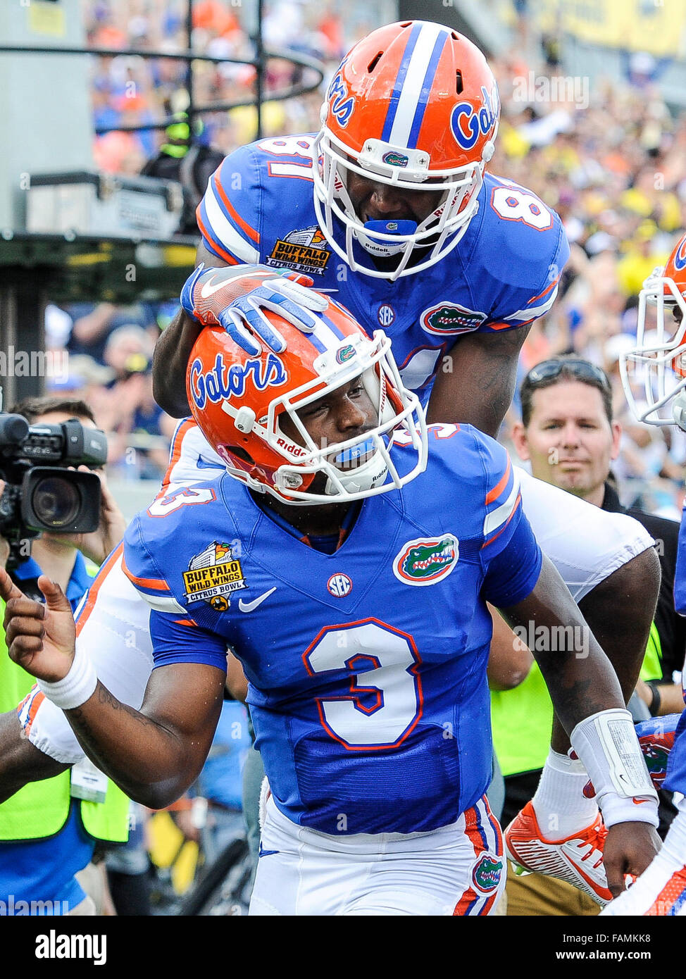 Orlando, FL, USA. 1st Jan, 2016. Florida Gators quarterback Treon ...