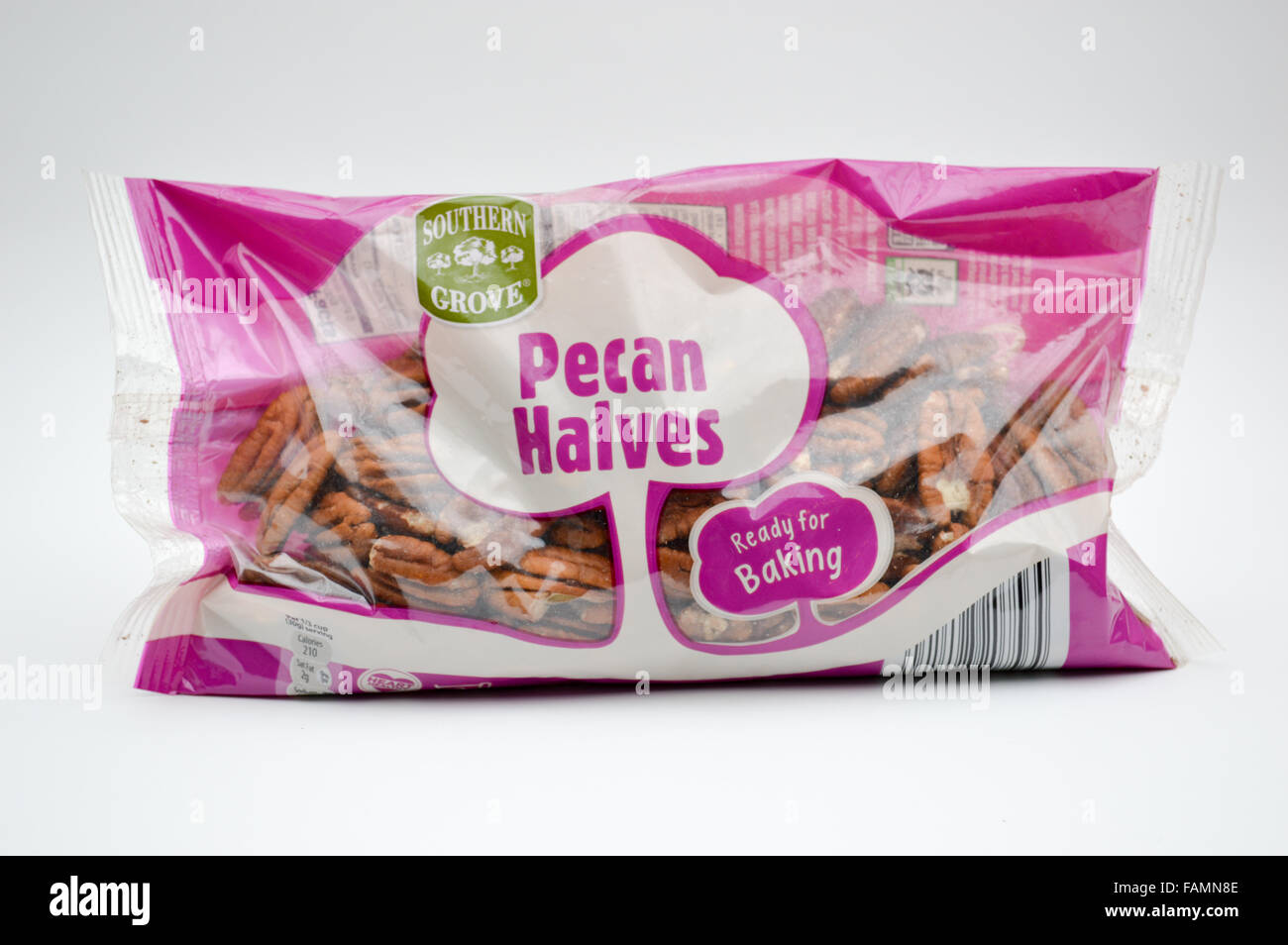 A package of Pecans ready for use in baking Stock Photo - Alamy