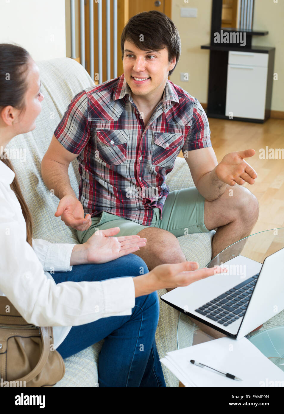 Russian girl interview hi-res stock photography and images - Alamy