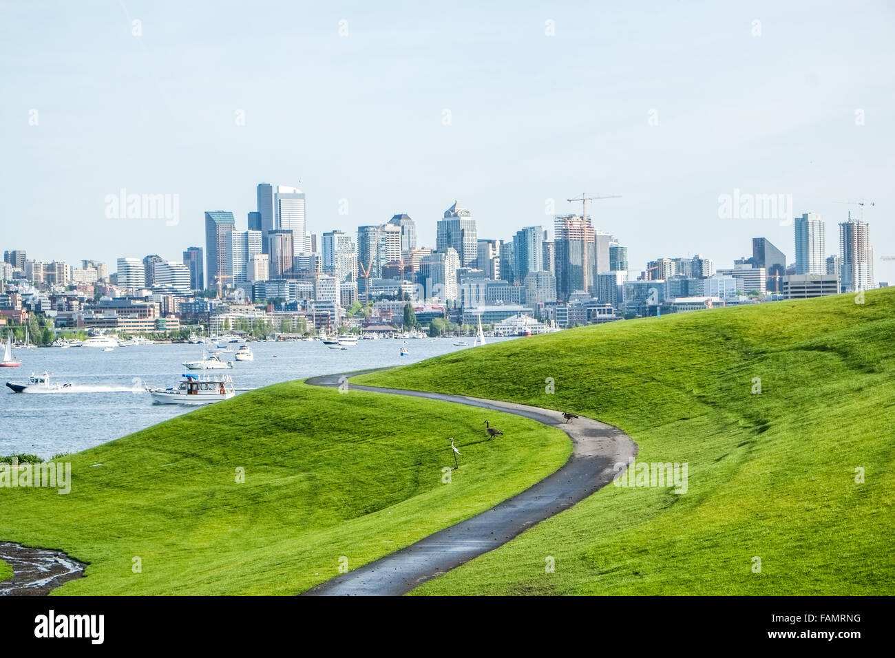 Seattle's Lake Union Stock Photo - Alamy