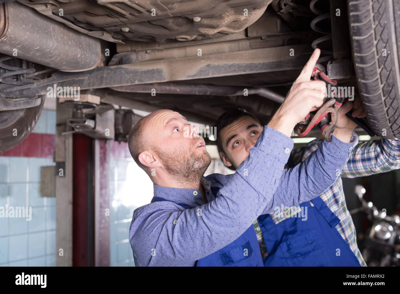 Truck operating shop hi-res stock photography and images - Alamy