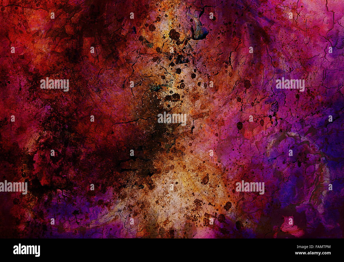 Color Abstract background and spots with color effect, computer collage ...