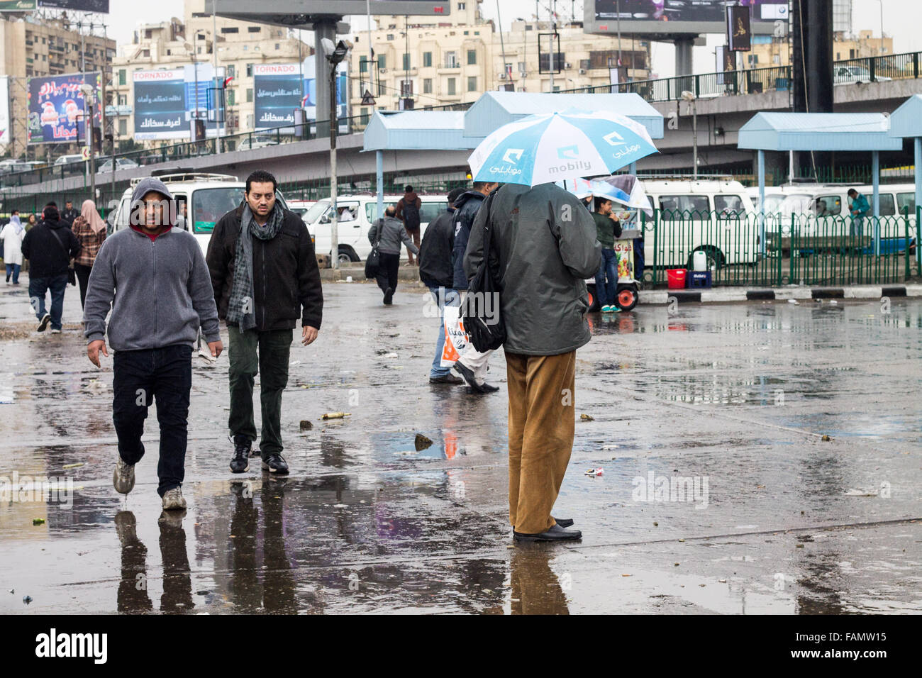 Rain in cairo hi-res stock photography and images - Alamy