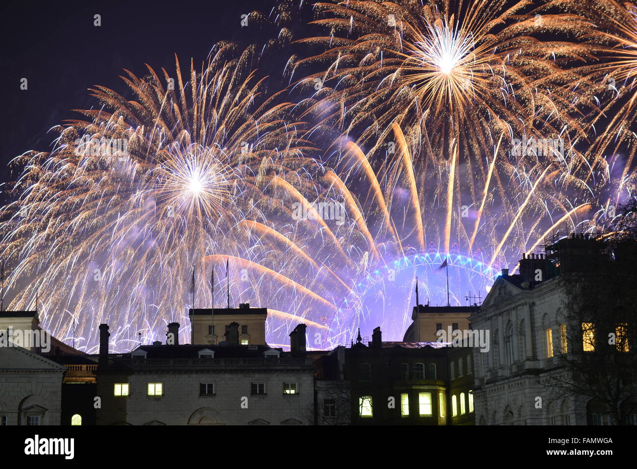 Fireworks, London, UK Stock Photo - Alamy