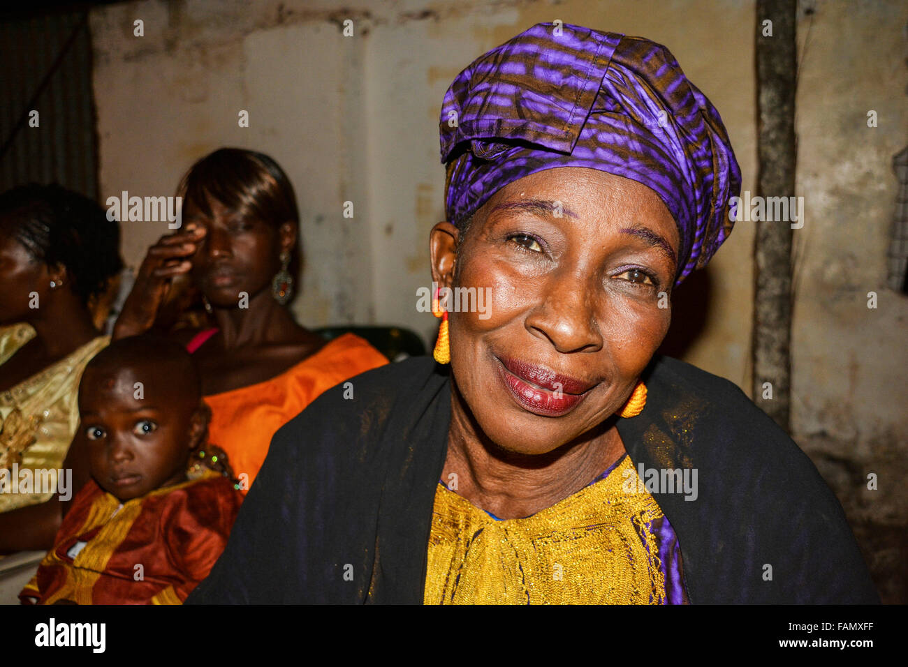 Gambia woman hi-res stock photography and images - Alamy